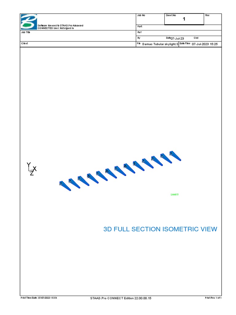 3D Full Section Isometric View | PDF
