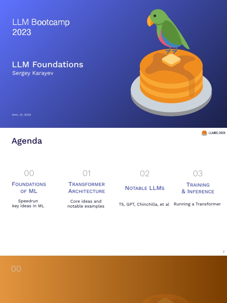 2023 LLMBC LLM Foundations | PDF | Artificial Neural Network | Cybernetics