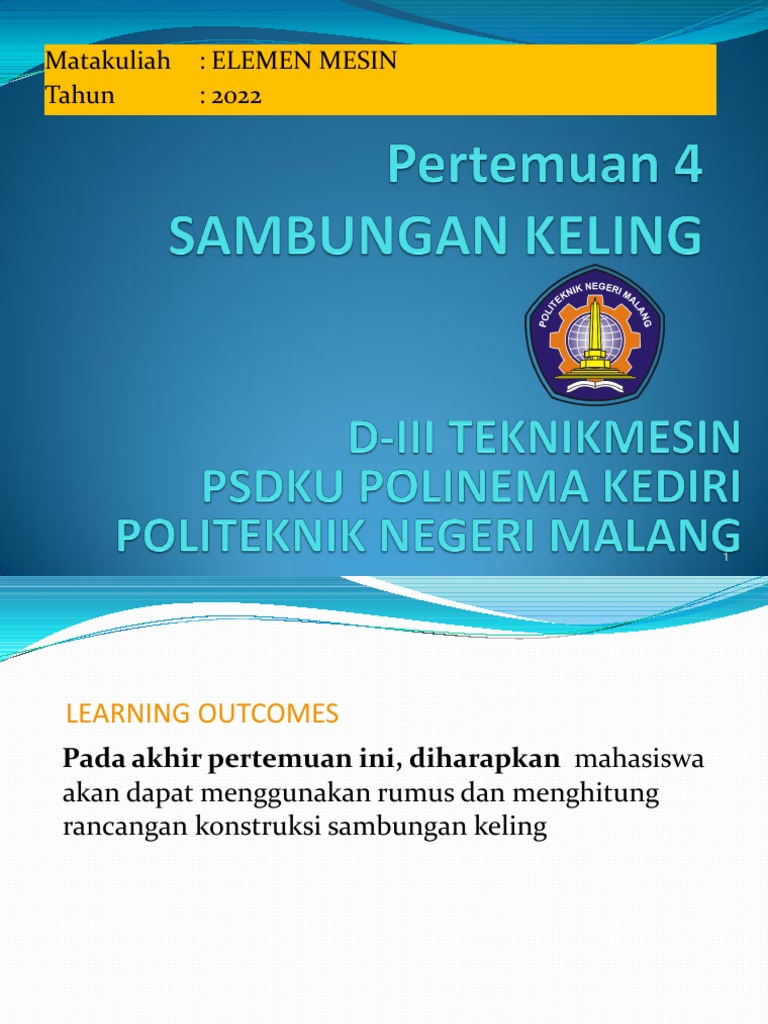 Materi 4 Sambungan Keling | PDF | Joining | Building Materials