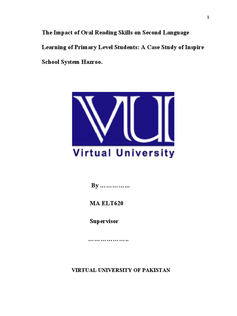 Oral Reading's Impact on ESL Students | PDF | Reading Comprehension ...