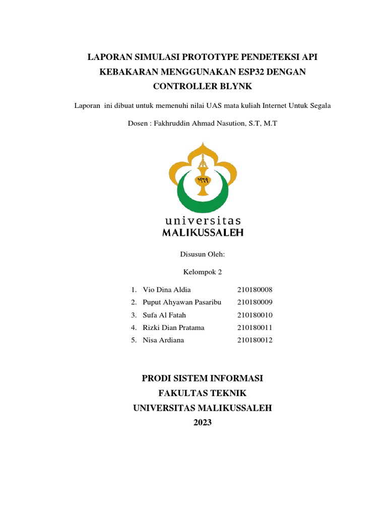 Laporan Kel IoT | PDF