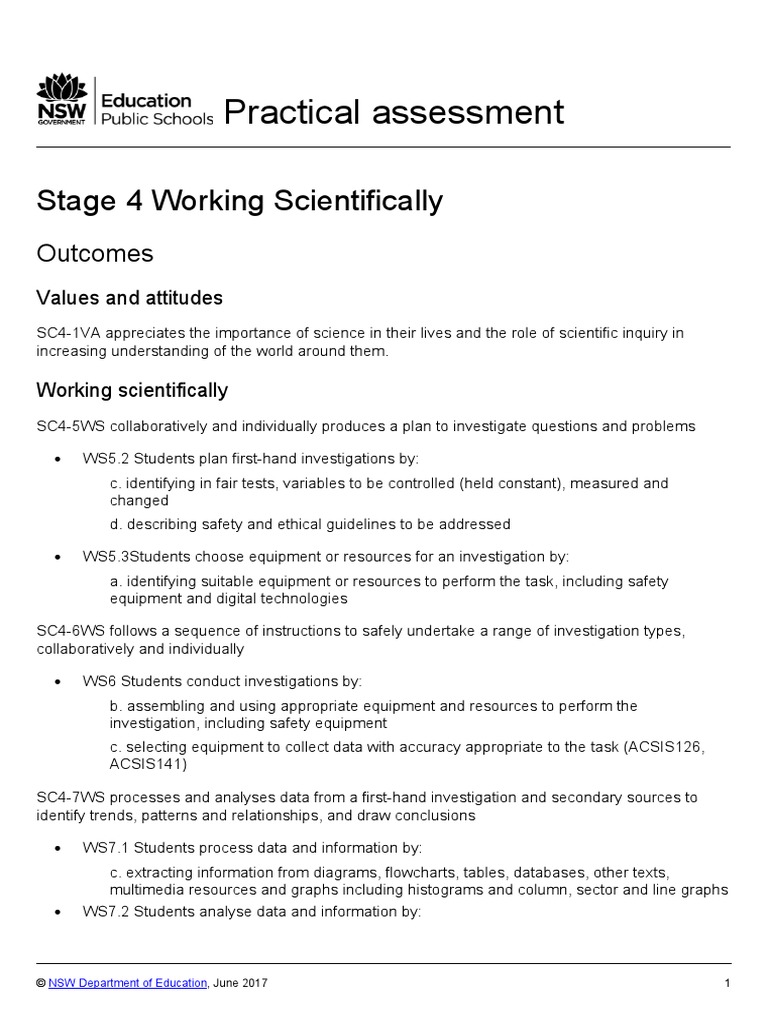 Science s4 Practical Assesment | PDF | Information | Atmosphere Of Earth