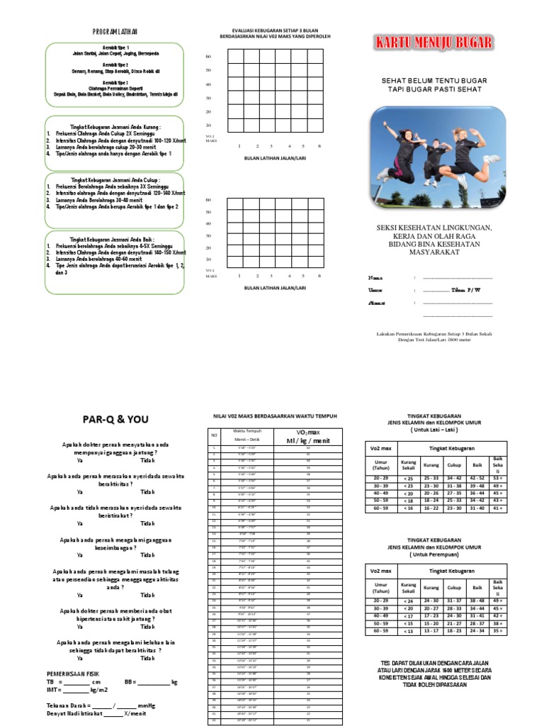 KARTU MENUJU BUGAR (1) | PDF