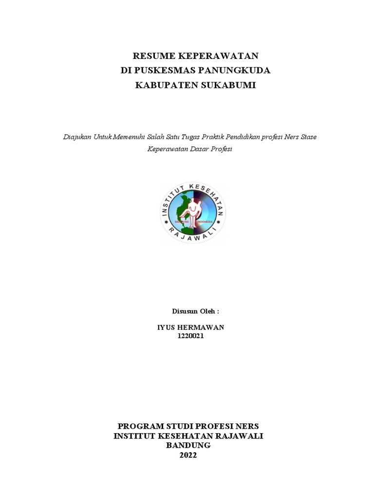 Resume KDP Iyus Hermawan 2022 | PDF