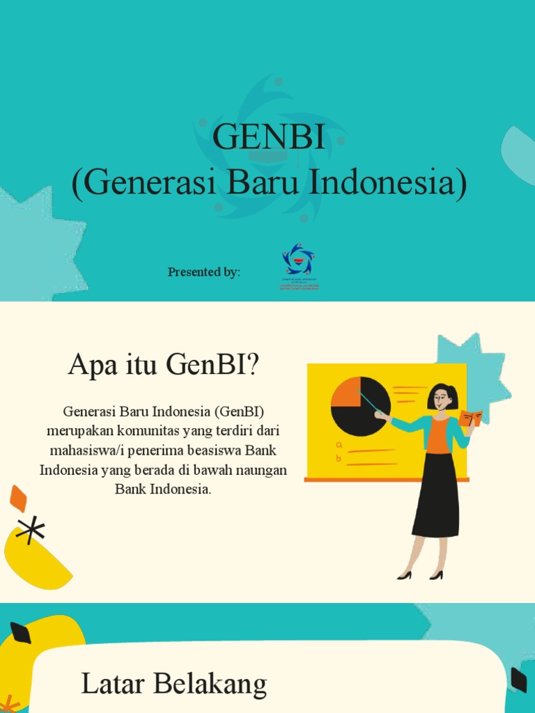 Komunitas GenBI: Pengabdian dan Kewirausahaan | PDF