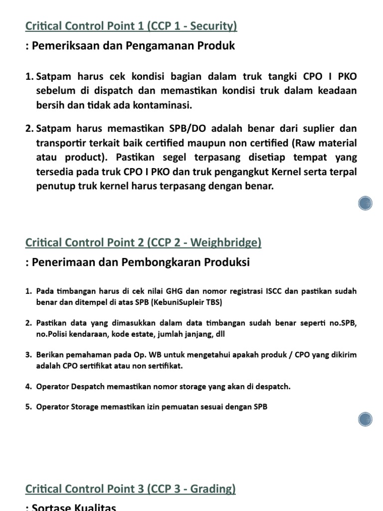 Tugas Tanggung Jawab CCP | PDF