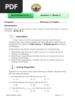 Grade 1 - q1 - Week 4 - Paghahambing Gamit Ang Mas Marami, Mas Kaunti ...