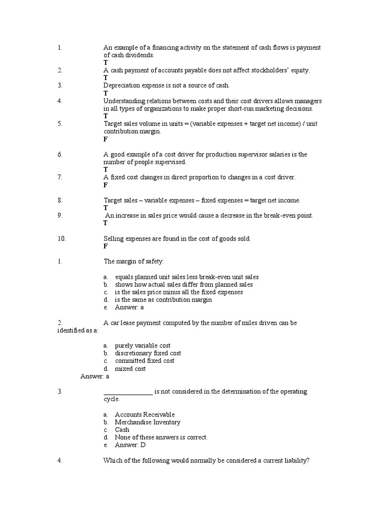 Share 'Test 3 Answer Ashraf | PDF | Retained Earnings | Equity (Finance)