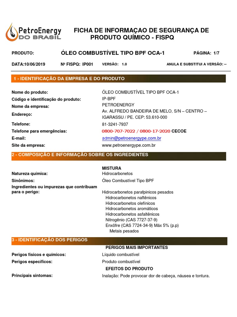 Fispq Òleo BPF | PDF