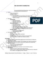 rom finger and wrist | PDF | Anatomical Terms Of Motion | Thumb