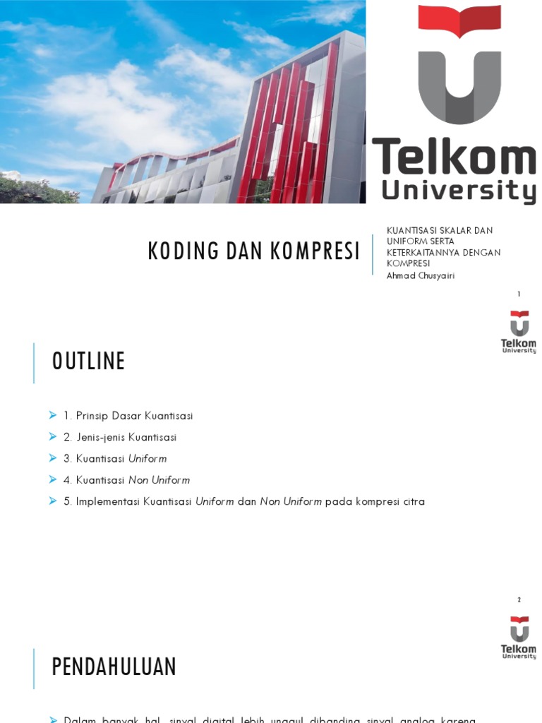 Kuantisasi dan Kompresi Citra Digital | PDF