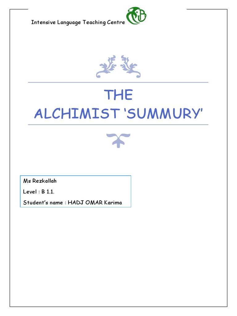 The Alchimist | Download Free PDF | Alchemy
