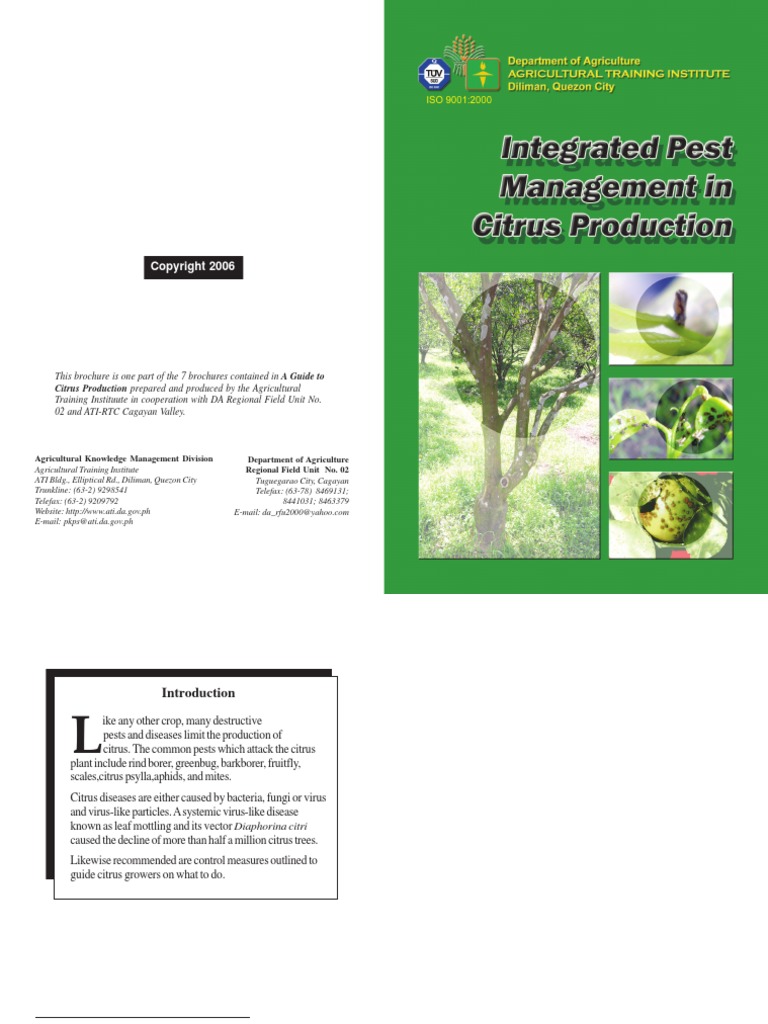 Citrus IPM | PDF | Trees | Leaf