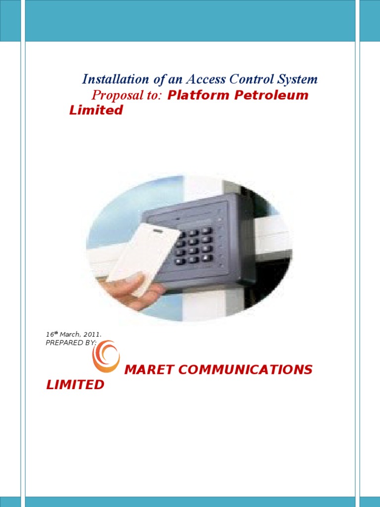 Access Control System | PDF | Access Control | Computer Hardware