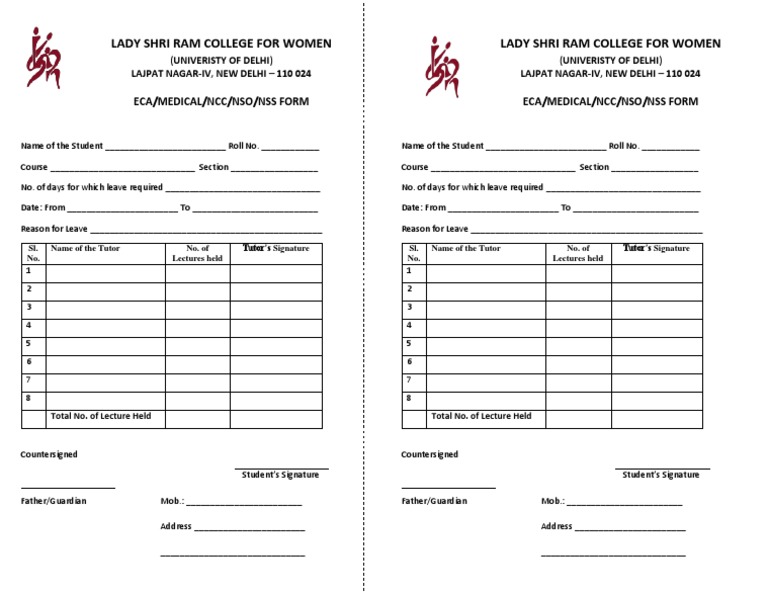 Eca Form | PDF | Government Of India | Youth Organizations