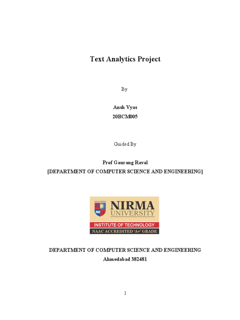 Major Project | PDF