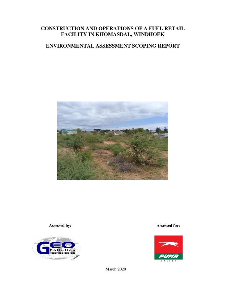 Environmental Assessment for Fuel Facility | PDF | Environmental Impact ...