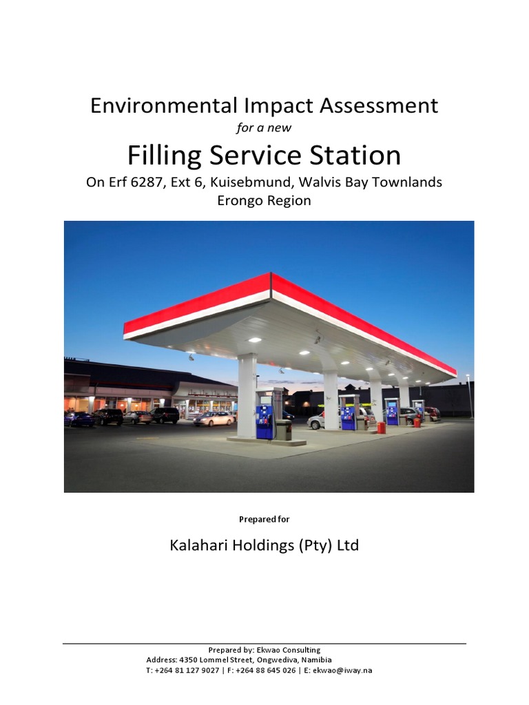 Fuel Retail Service Station and Related Activities On Erf 6278 ...