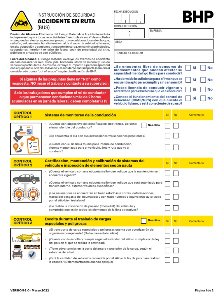 Boleta INS para Accidentes Laborales | PDF | Transporte | Vehículos