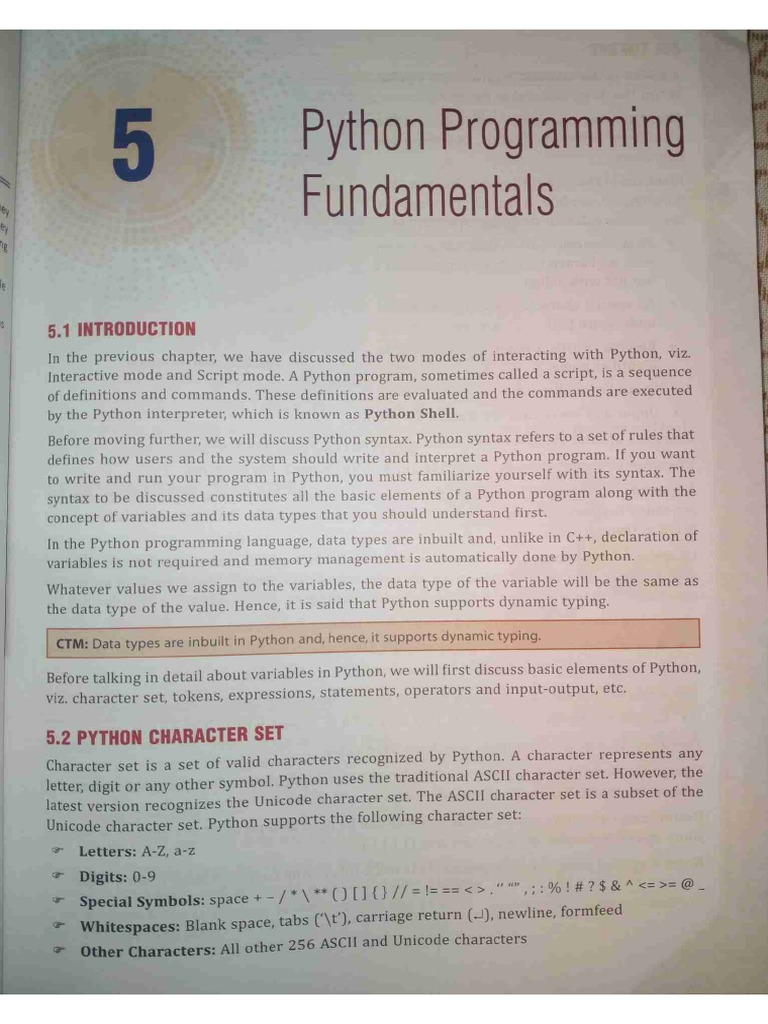 Python Programming Fundamentals | PDF