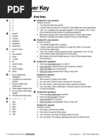 Four Corners 4 Workbook Answer Key | PDF