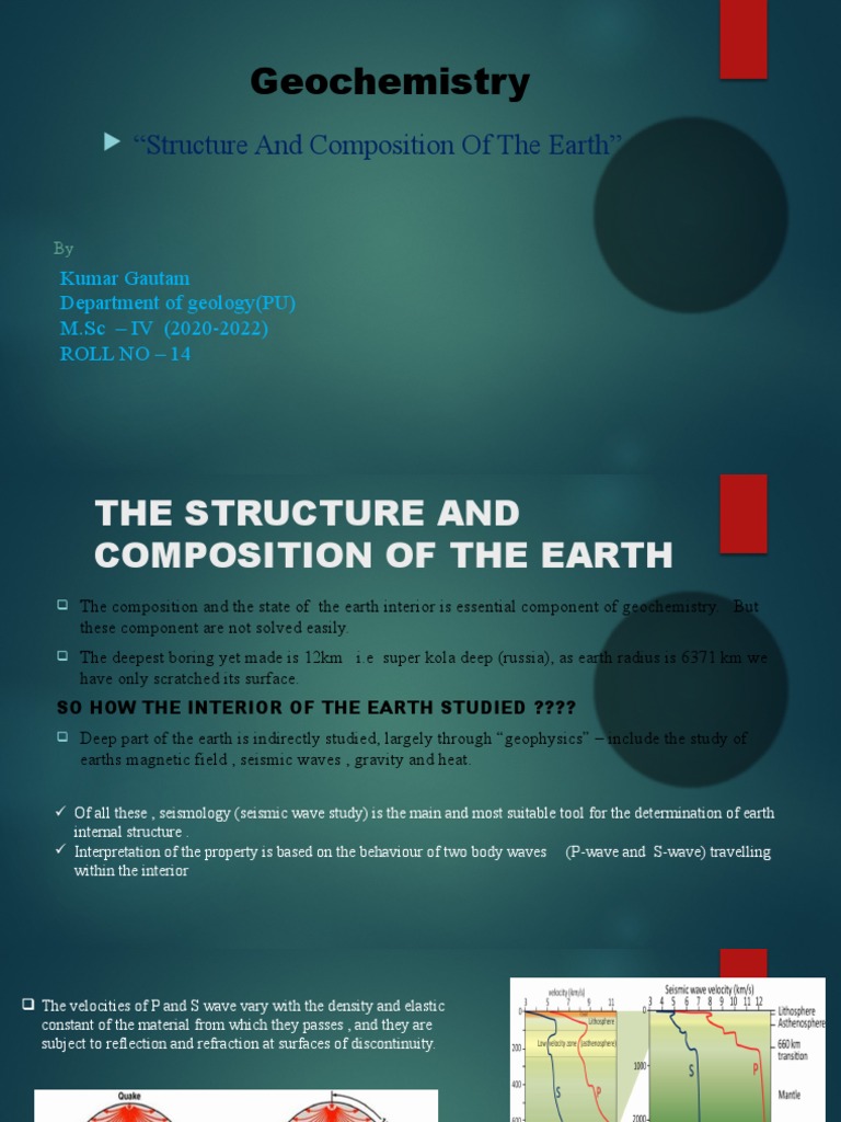 The Structure and Composition of The Earth | PDF | Planetary Core ...