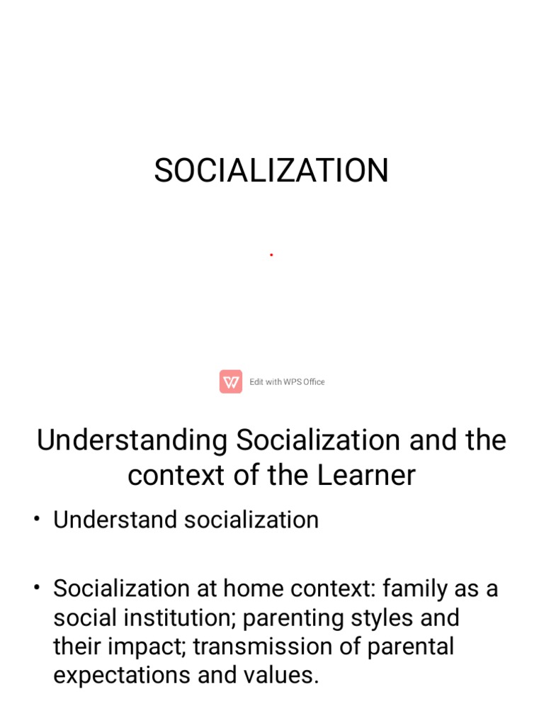 Socialisation | PDF | Attachment Theory | Socialization