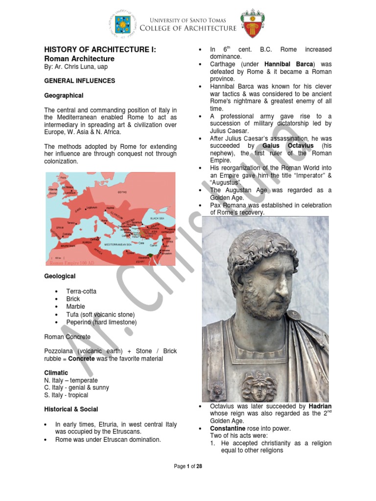 5 Roman Architecture | PDF | Ancient Rome | Architectural Design