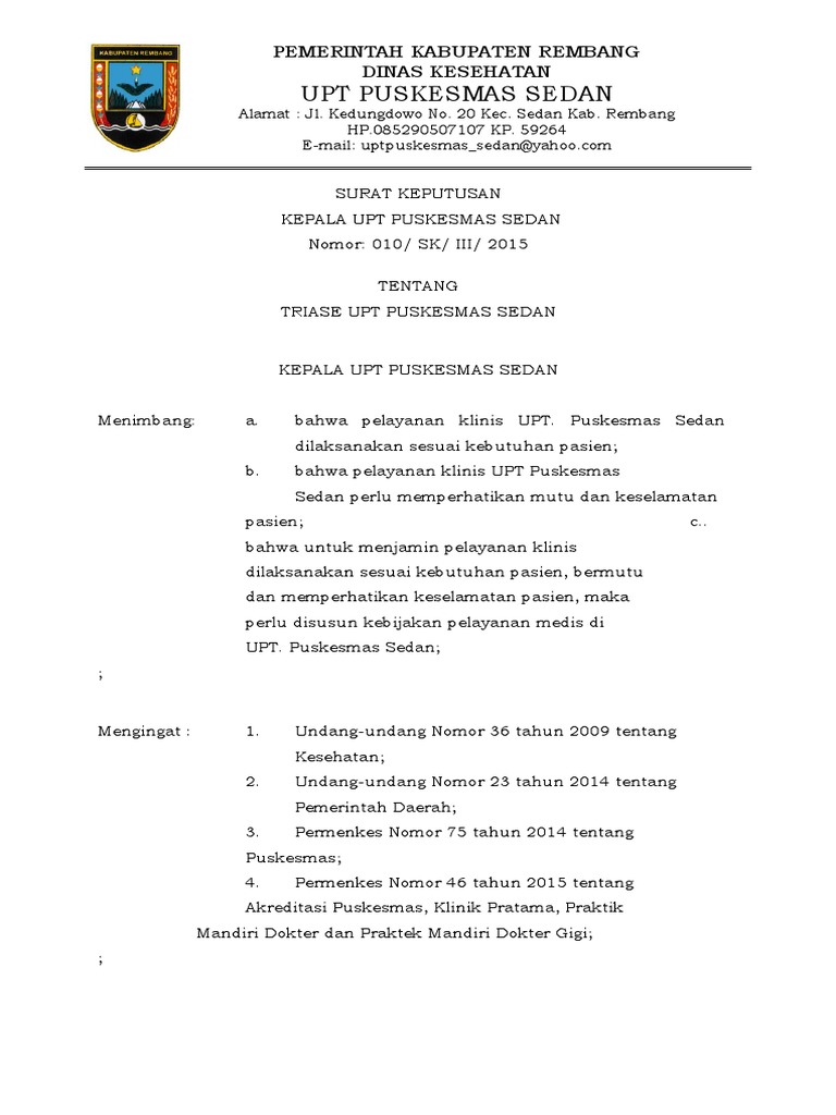 7.2.3.1. SK Triase | PDF