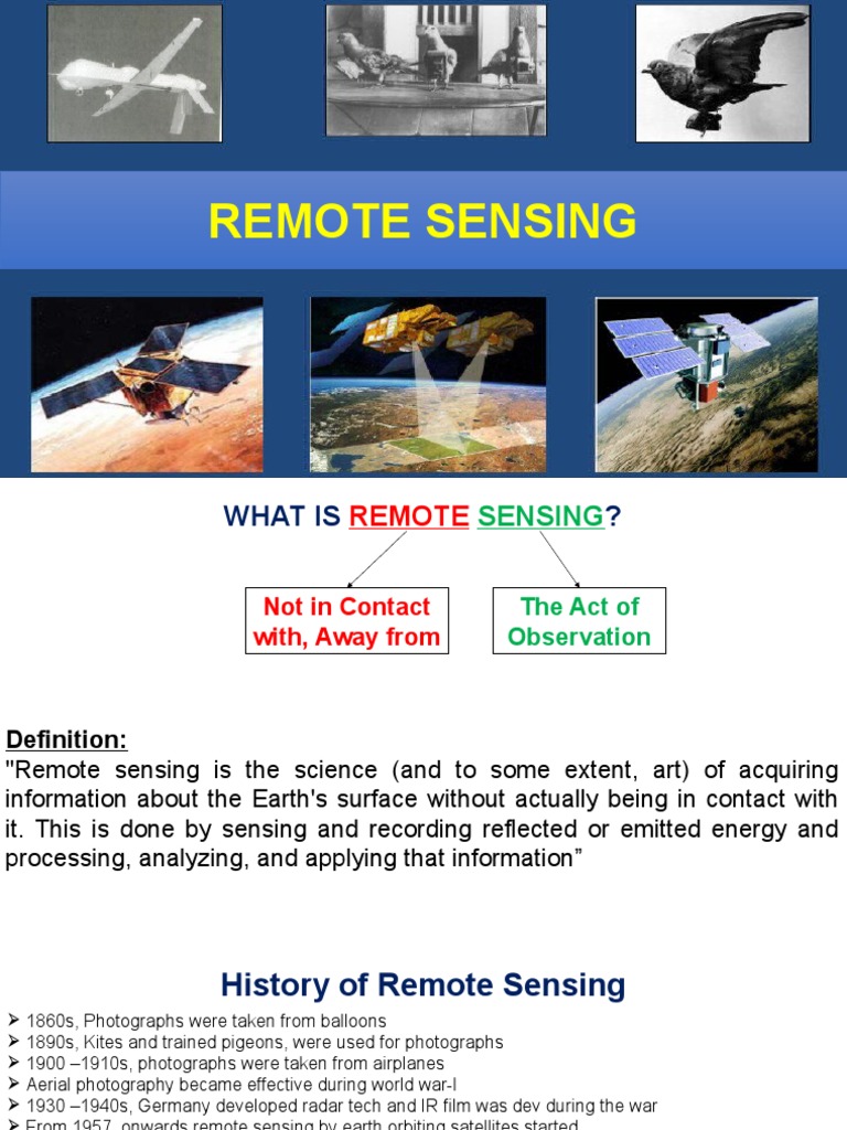 Lec 6 RS | PDF | Remote Sensing | Reflection (Physics)