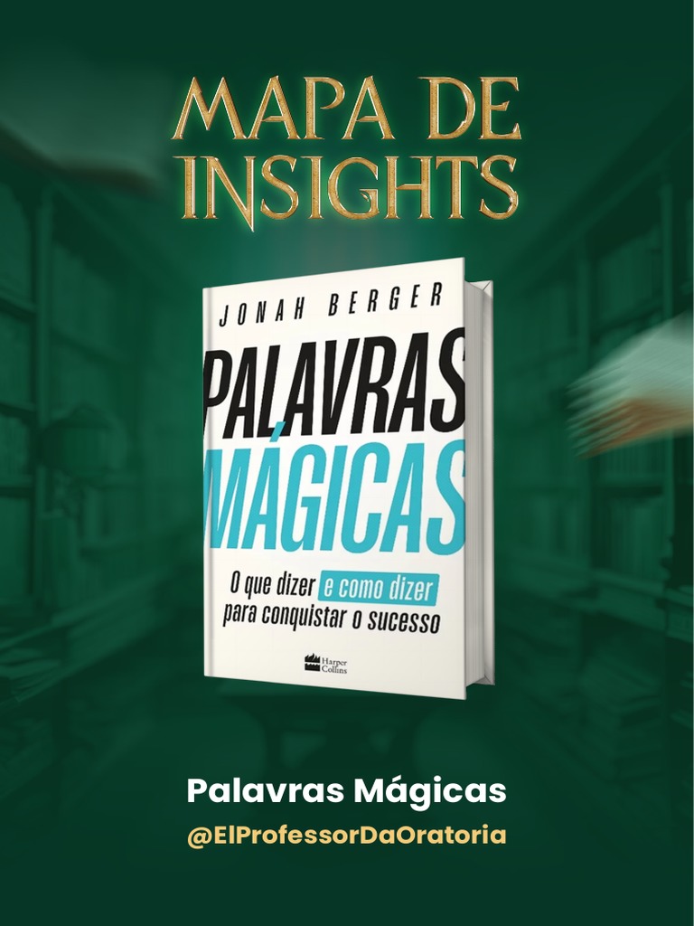 MapaInsights Livro Palavras M%C3%A1gicas Magos | PDF