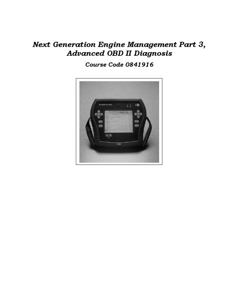 AP_Chrysler NGC Management Part 3 Introduction OBD II System | PDF