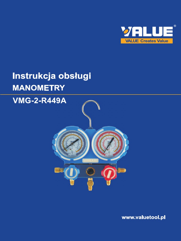 MANOMETRY Instrukcja Obslugi | PDF