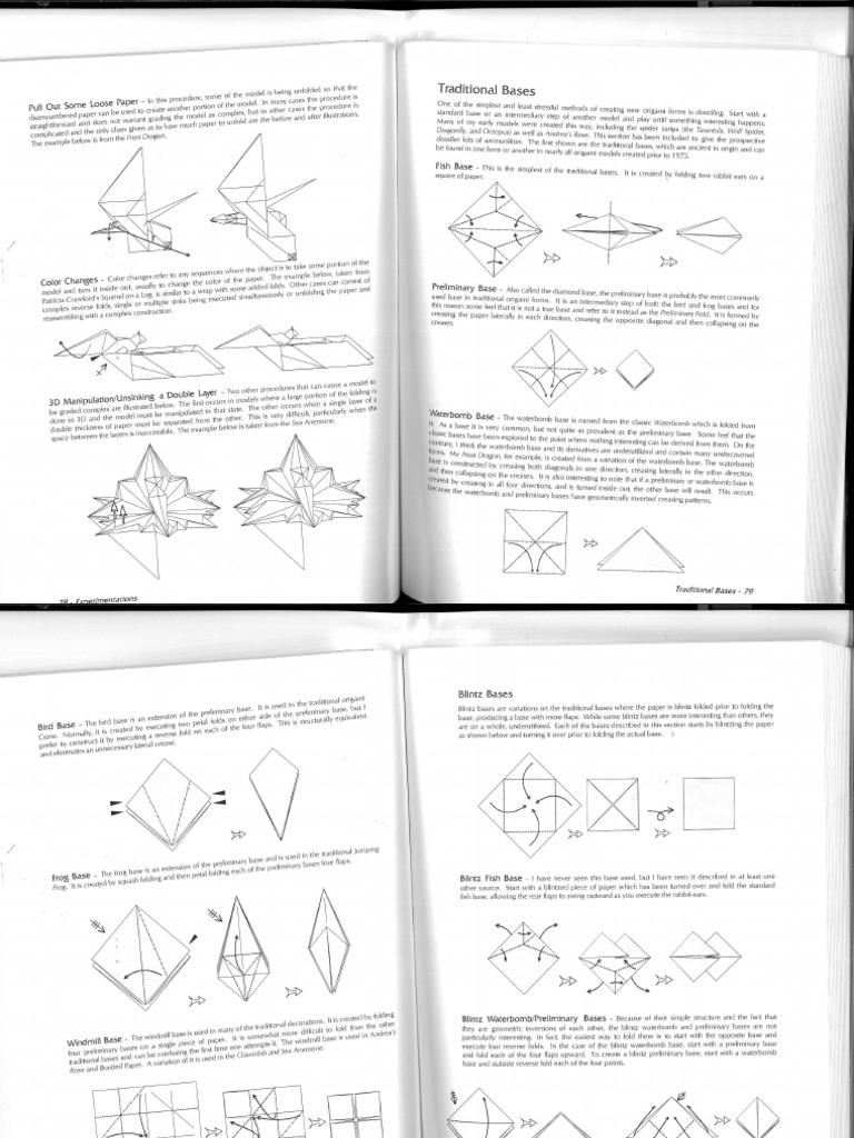 Creating Origami J.C. Nolan Bases | PDF