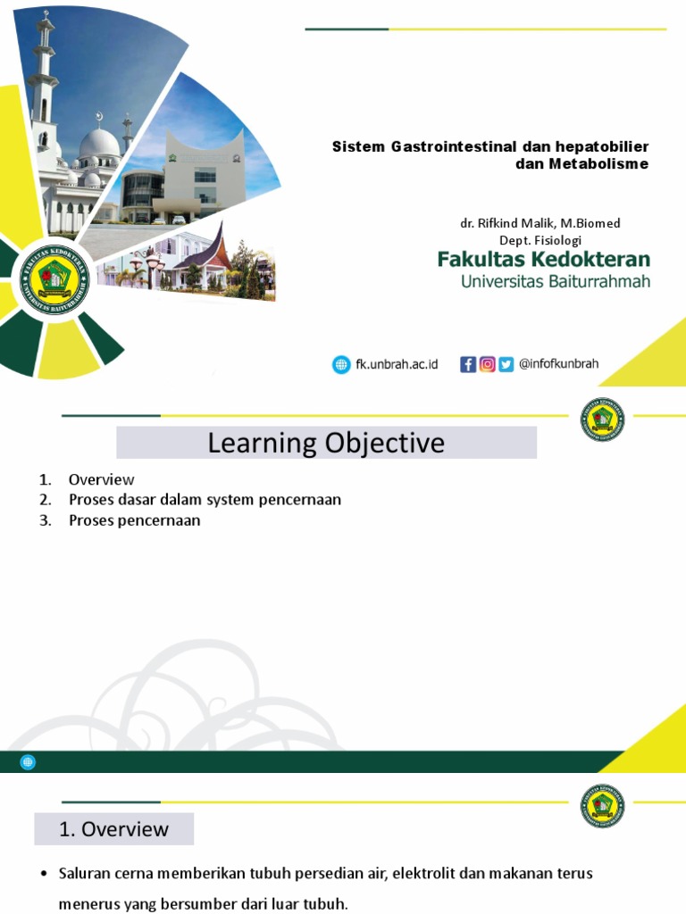 Fisiologi GIT-Met 1 - Proses Pencernaan Mulut-Lambung - Dr. Rifkind ...
