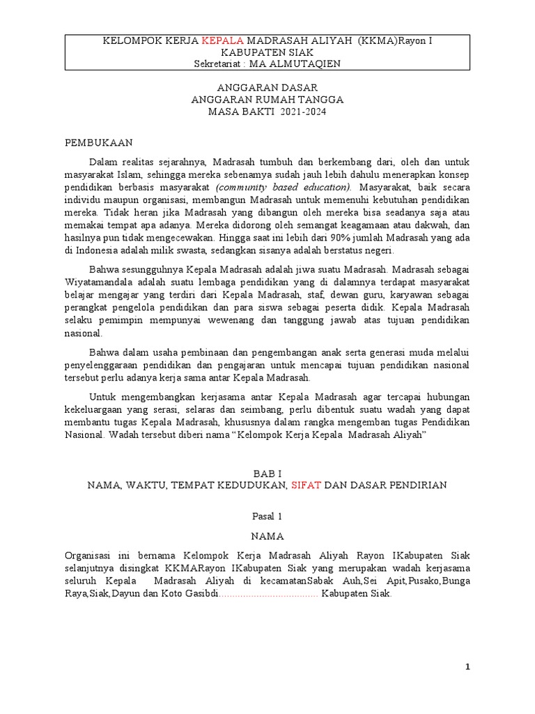 Adart Kkma Rayon 1 Iin Oke | PDF