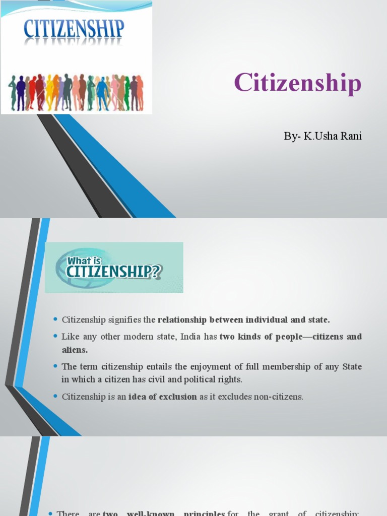 Citizenship Law | PDF | Naturalization | Citizenship Citizenship Law | PDF | Naturalization | Citizenship