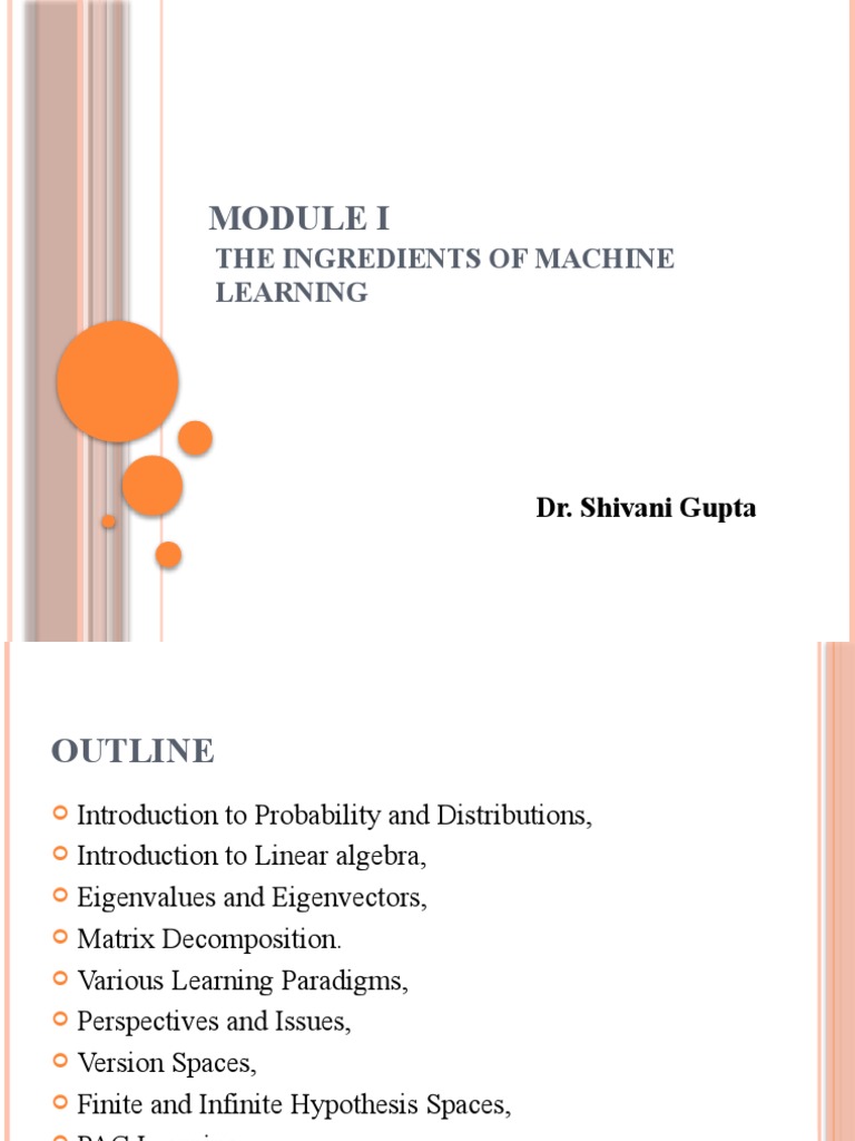 Module 1 Pdf Eigenvalues And Eigenvectors Matrix Mathematics