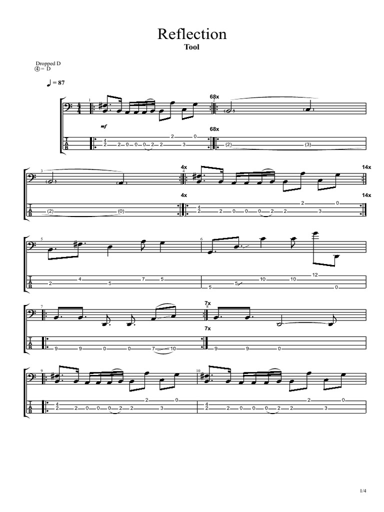 Bass Tool - Reflection | PDF
