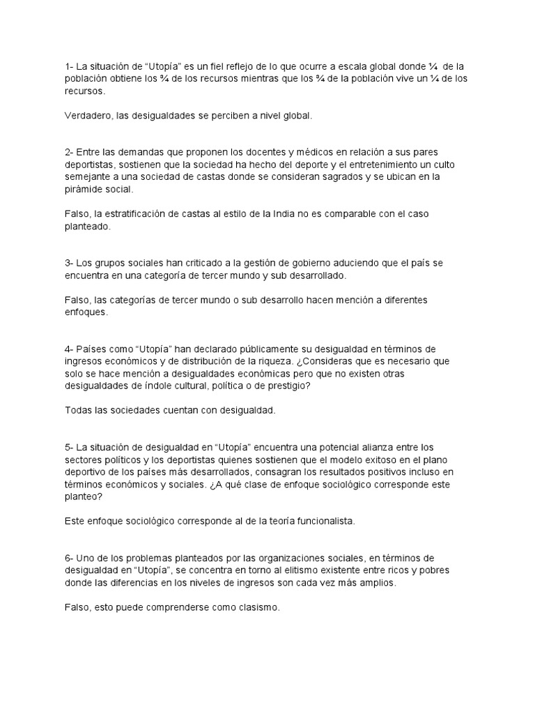 Sociología TP3 85% | PDF | Desigualdad social | Discriminación y ... Sociología TP3 85% | PDF | Desigualdad social | Discriminación y ...