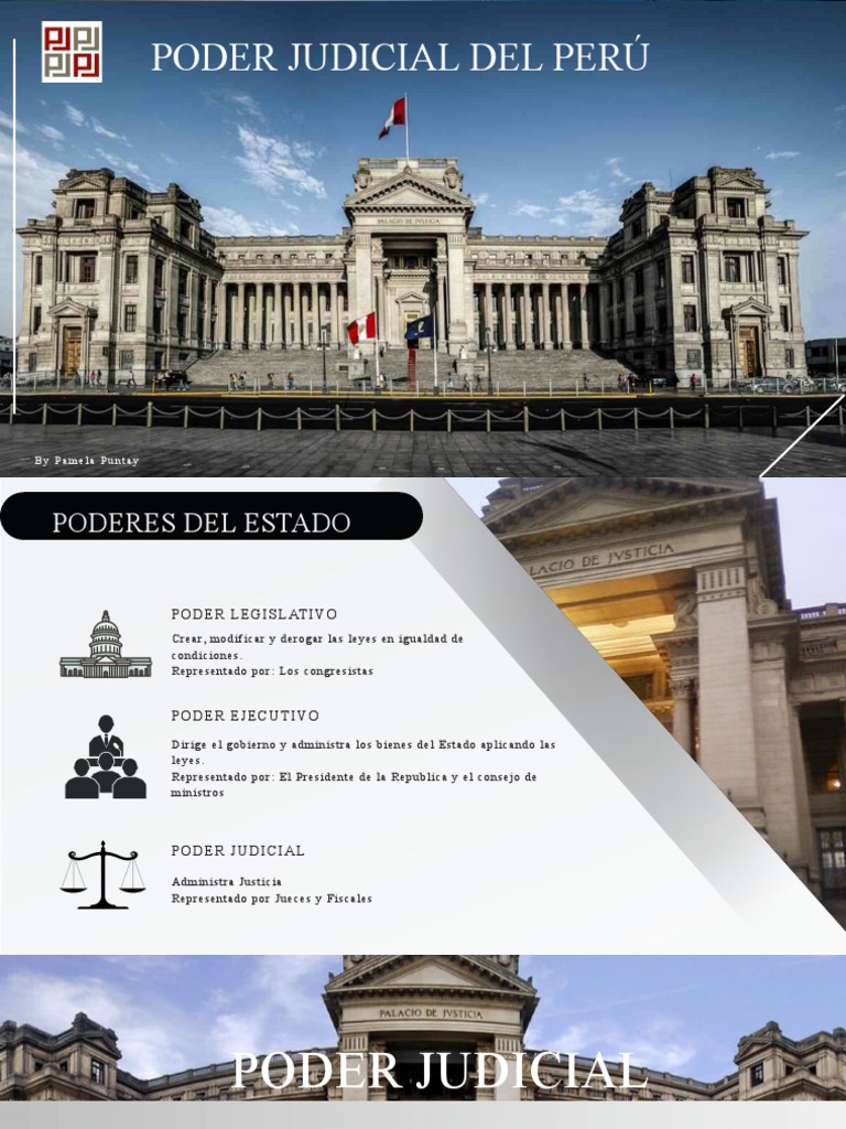 Estructura y Funciones del Poder Judicial en Perú | PDF | Judicaturas ...