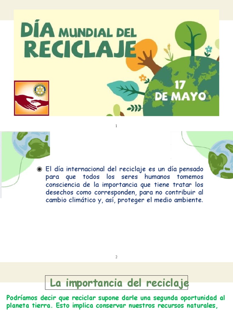Dia Del Reciclaje | PDF