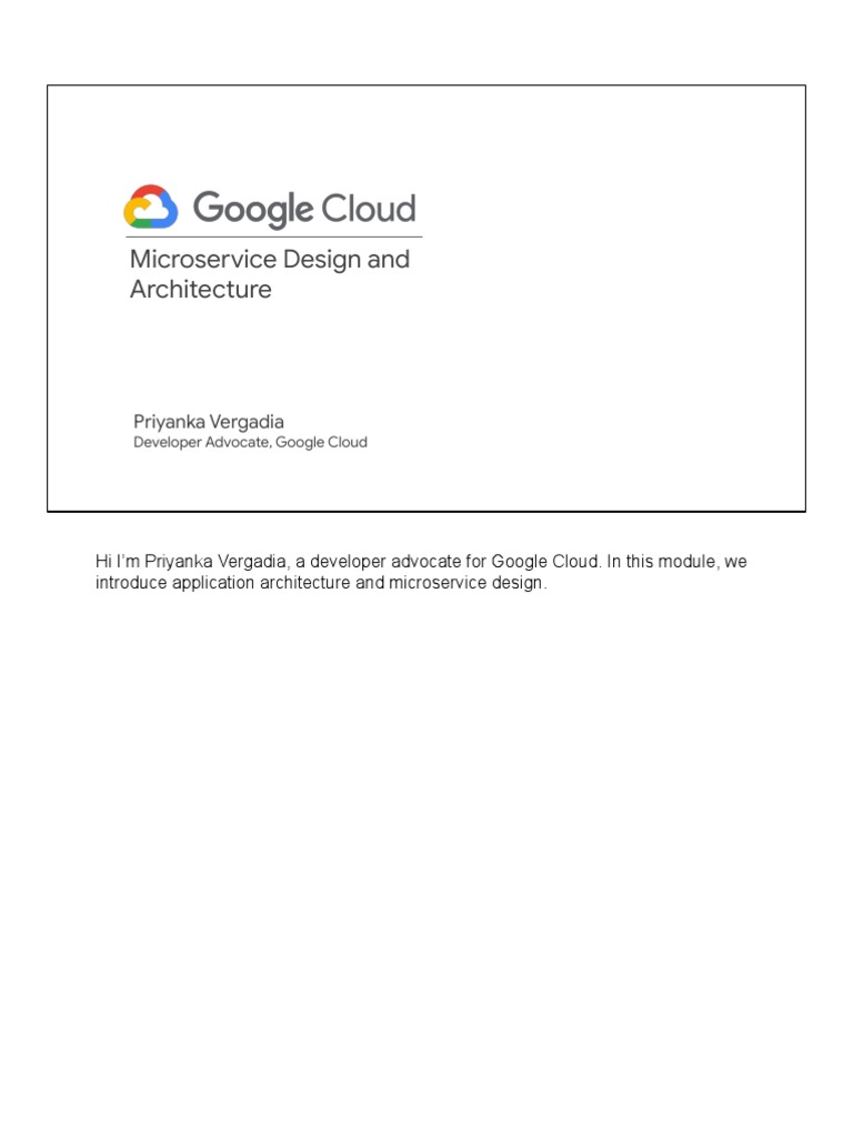 02 Microservice Design and Architecture | PDF