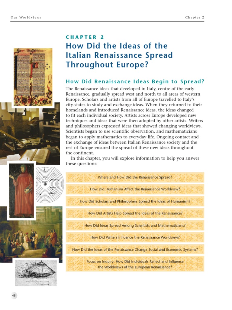 Chapter 2 Our Worldviews Grade 8 | PDF | Humanism | Renaissance