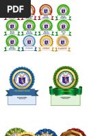 Editable Kindergarten Award Ribbons | PDF