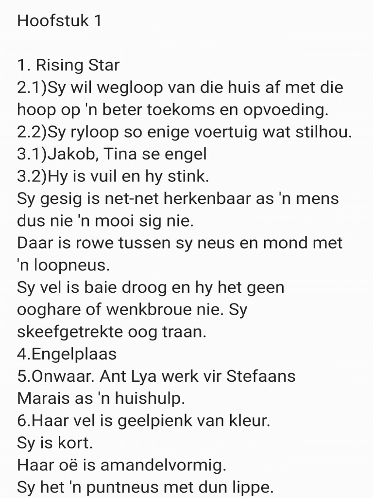 Afrikaans Cheat Sheet | PDF