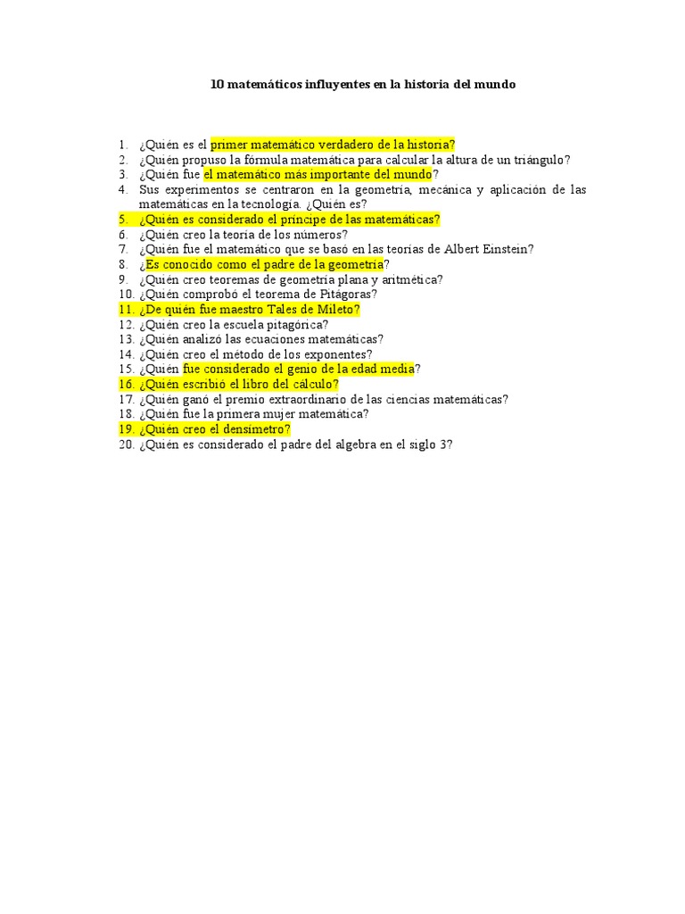 Preguntas Semana 5 Dia 1 | PDF