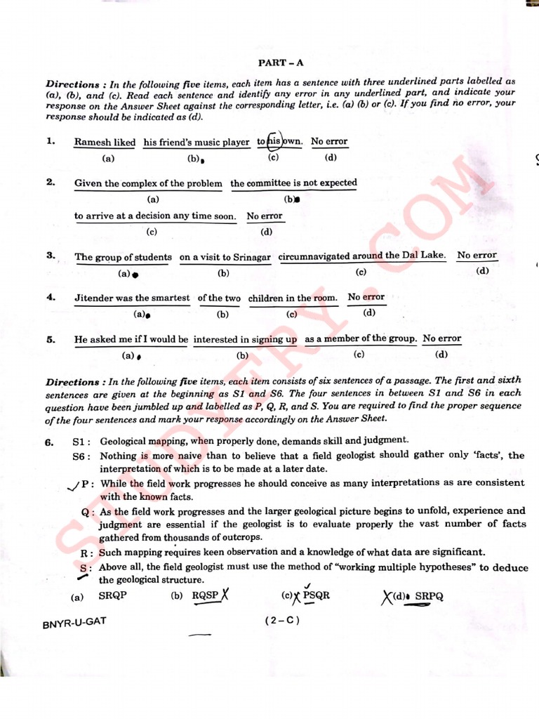 UPSC EPFO 2 July 2023 General Ability Paper 1 Exam Paper-01 | PDF