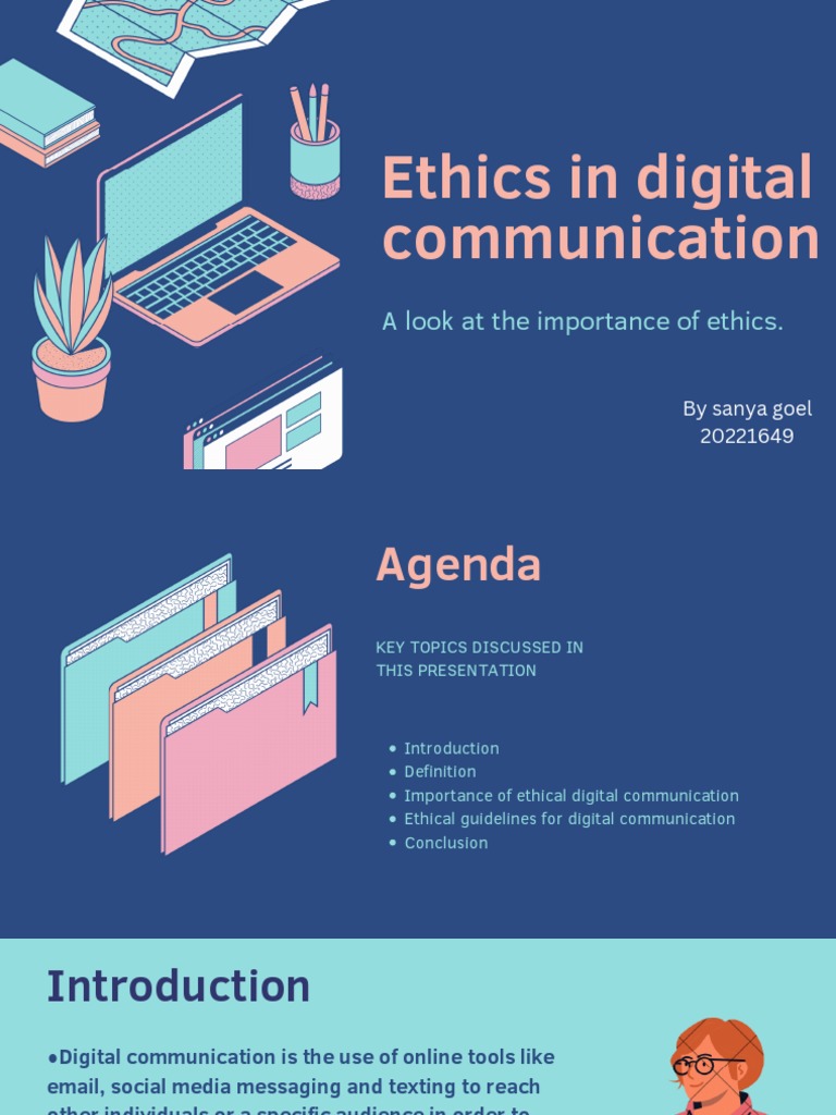 Ethics in digital communication | PDF | Communication | Privacy