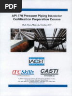 API 510 - Petrosync Course | PDF | Corrosion | Welding